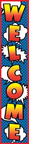 Amazon.com: Teacher Created Resources Superhero Welcome Banner (TCR5644 ...