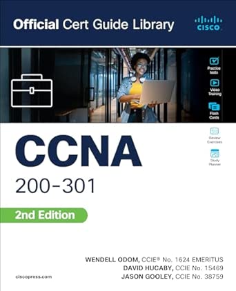 Buy CCNA 200-301 Official Cert Guide Library Book Online at Low Prices ...