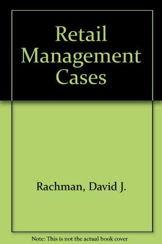 Buy Retail Management Cases Book Online at Low Prices in India | Retail ...