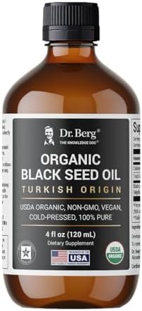 Amazon.com: Dr. Berg Black Seed Oil Organic Cold Pressed – Pure Nigella ...