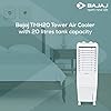 Bajaj TMH20 20L Tower Air Cooler with DuraMarine Pump (2-Yr Warranty by ...