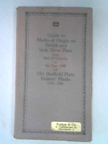 British and Irish Silver Assay Office Marks, 1544-1968: Amazon.co.uk ...