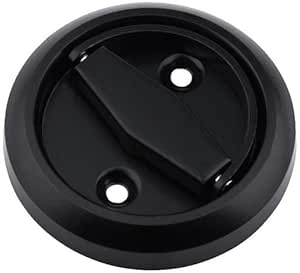 1 Piece Stainless Steel Recessed Handle Invisible Round Door Handle ...