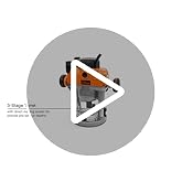 Triton TRA001 3-1/4 HP Dual Mode Precision Plunge Router - Power Plunge ...