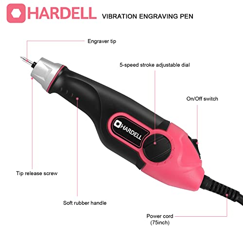 Snapklik.com : HARDELL 24W Engraver Tool For Metal, Engraving Pen