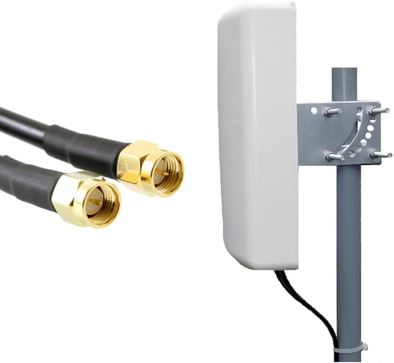 UniteCom High Gain Directional 4G/5G LTE MiMo Antenna Wall & Pole Mount ...