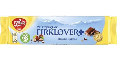 Buy Norwegian Milk Chocolate Freia Firkløver 4X200g Melkesjokolade ...