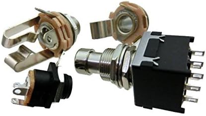 Amazon | 自作エフェクター基本パーツセット①SWITCHCRAFT #11#12B alpha3PDT MJ-40 | 桜屋電機店 | 変換アダプター・変換プラグ