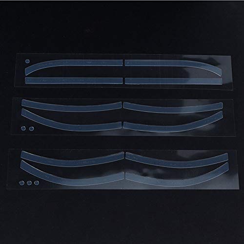 Amazon.com : Eyebrow Grooming Stencil Stickers, Eyebrow Stencil Shaper ...