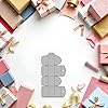 Amazon.com: Silver Metal Cutting Dies Candy Gift Box Embossing Stencil ...