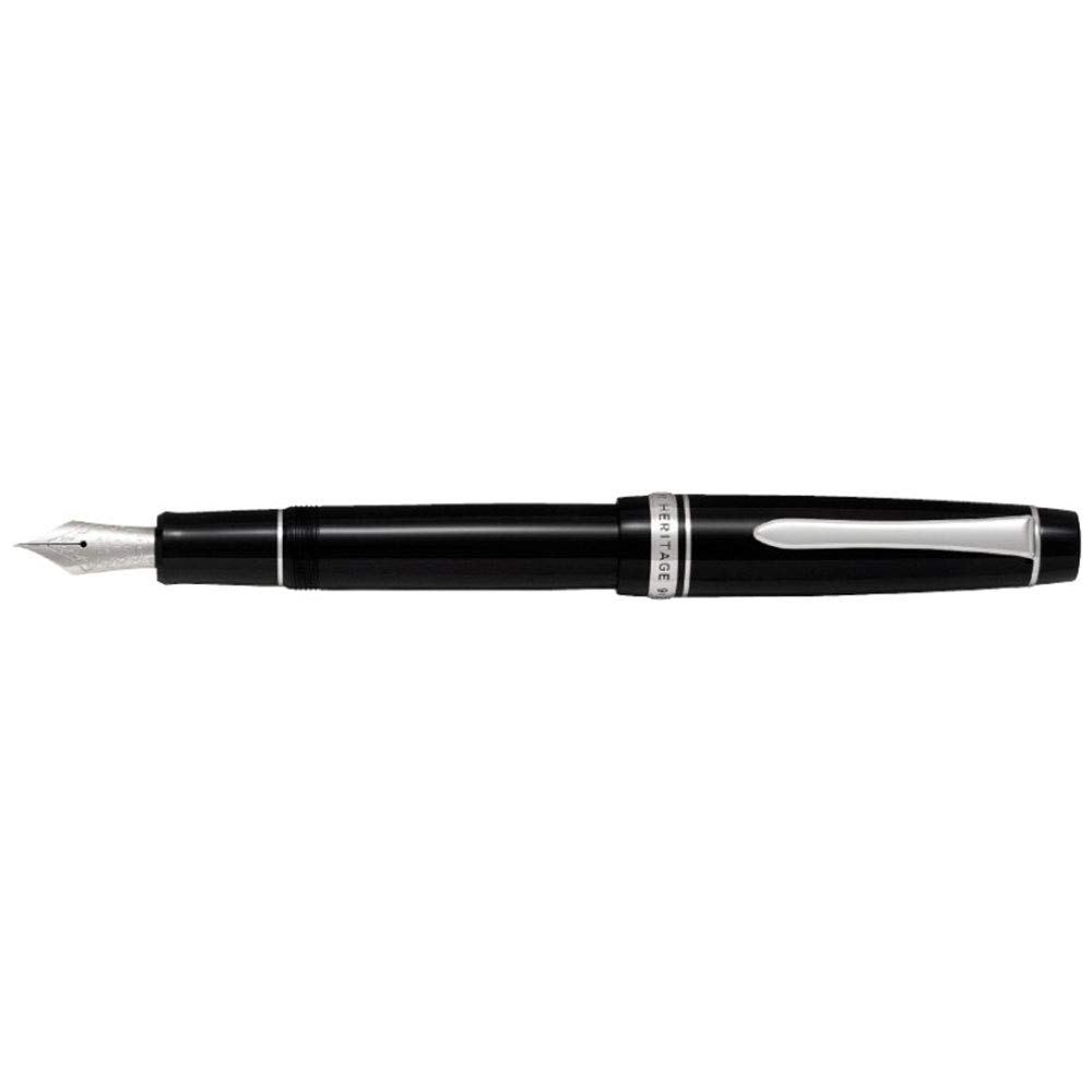 Pilot Fountain Pen Custom Heritage 912 Black Body SU Nib Amazon in pilot-fountain-pen-custom-heritage-912-black-body-su-nib-amazon-in
