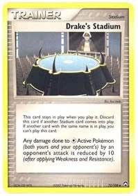 Pokemon - Drake's Stadium (72) - EX Power Keepers : Amazon.co.uk: Toys ...