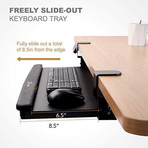 Snapklik.com : FlexiSpot Large Keyboard Tray Under Desk Ergonomic 25