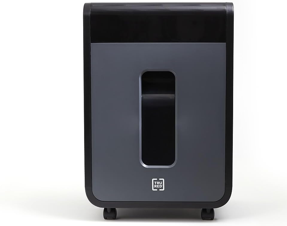 Amazon.com : Staples TRU RED Paper Shredder, 100-Sheet Micro-Cut ...