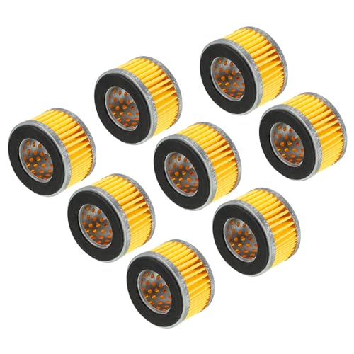 PATIKIL Replacement Compressor Air Filter Element, 8 Pack Intake Paper ...