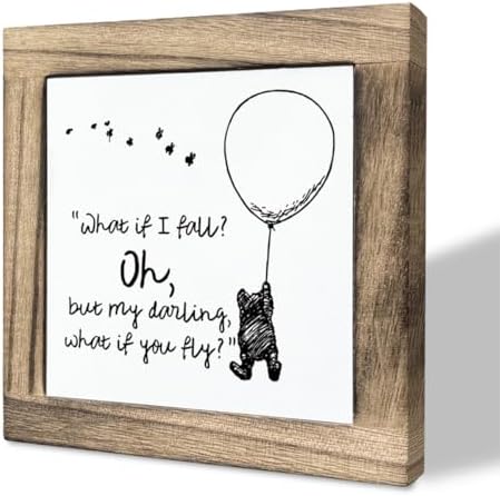 Amazon.com: Inspirational Wood Sign - Desktop Plaque, Cartoon Lifestyle ...