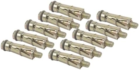 Rawal Bolt 10 MM Wall Anchor Bolt Fastener Rust-Proof Expansion Screws ...