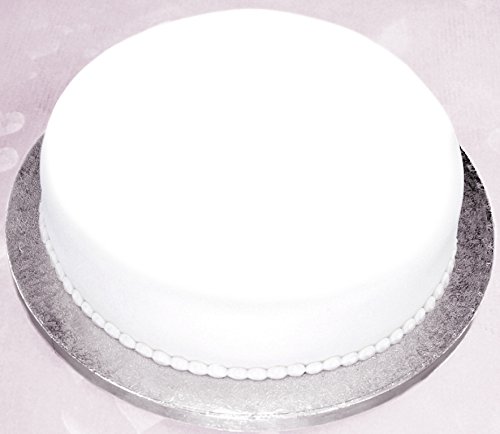 Plain White Birthday Cake