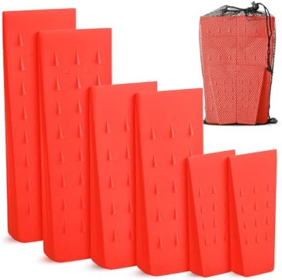 Amazon.com: UNCO- Tree Felling Wedges with Spikes, 6 pcs, 5.5", 8" & 10 ...
