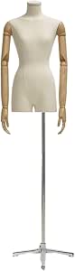 Amazon.com: Countertop Adjustable Mannequin Body Sewing Mannequin Dress ...
