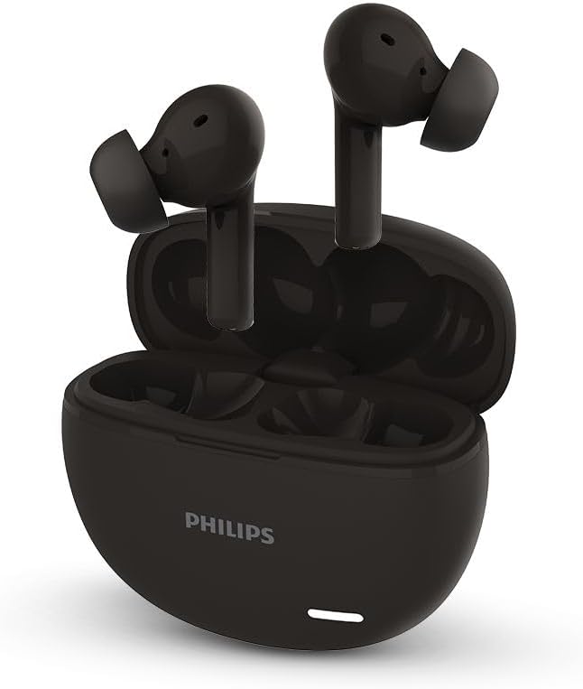 PHILIPS Audio TAT1179BK/94 True Wireless in Ear Earbuds with Pocket ...