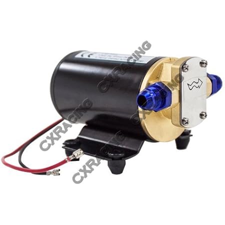 Amazon.com: CXRacing Electric Scavenge Pump for Oil Feed 3.2L GPM 12VDC ...