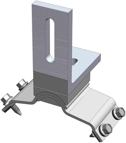 Amazon.com: MageBracket CH and CL Corrugated Metal Roof Mounting ...