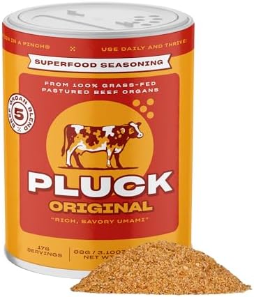 Amazon.com : Pluck Original Organ Meat Blend Seasoning | From Grass-Fed ...
