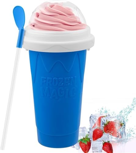 Amazon.com: Slushy Maker Cup, Quick Frozen Magic Slushie Reusable ...