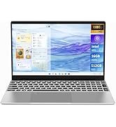 Amazon.com: Auusda 15.6" Laptop 16GB RAM 512GB SSD, Intel Quad-Core ...
