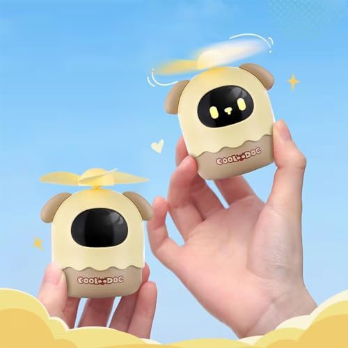 Amazon.com: YZYOE Rechargeable Mini Panda Fan, Summer Cute Animal ...