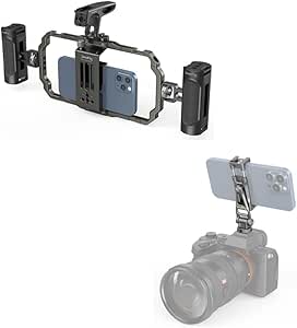 Amazon.com: Bundle: SmallRig Universal Phone Video Rig Kit 3155B+Multifunctional Universal Cell ...