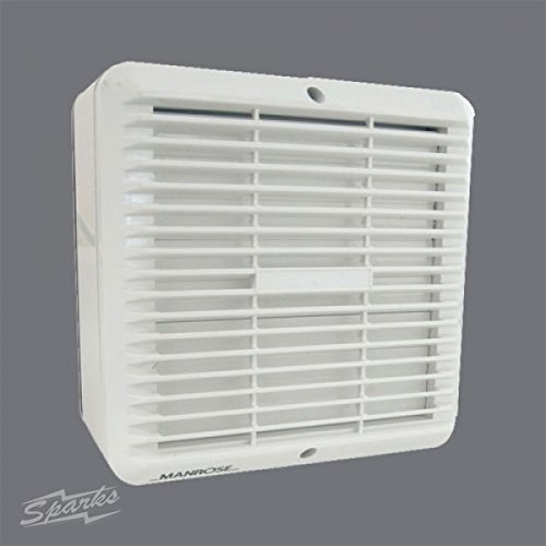 Manrose WF150AP Window Extractor Fan with Pullcord and Automatic ...