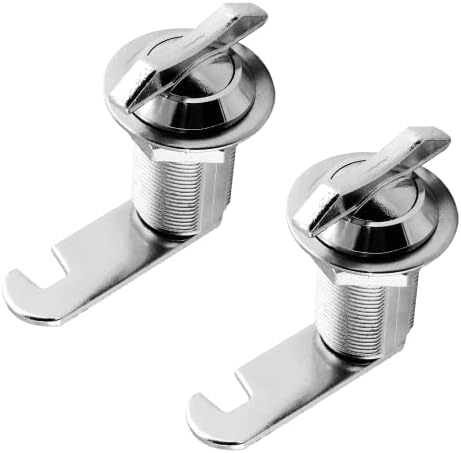 Thumb Operated Cam Lock Satin Twist Latch T-Handle Swing Knob for ...