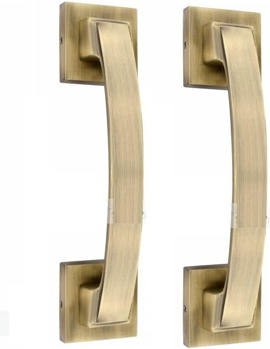 INNOVURA Antique Brass Finish Zinc Material Main Door Handle 8 Inch (8 ...