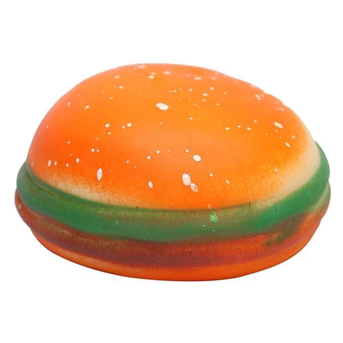 Buy JAPSI Stress Relief Squeeze Burger Toy, Slow Rising Squishy, Pack ...