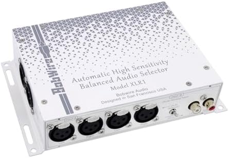 Amazon.com: Automatic Balanced Audio Selector by BobWire, Model XLR1 ...