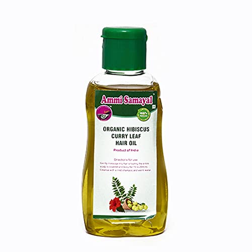 Buy Ammi Samayal Organic Hibiscus and Curry Leaf Hair Oil | Chemical ...