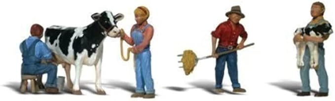 Amazon.com: Dairy Farmers HO Scale Woodland Scenics : Arts, Crafts & Sewing