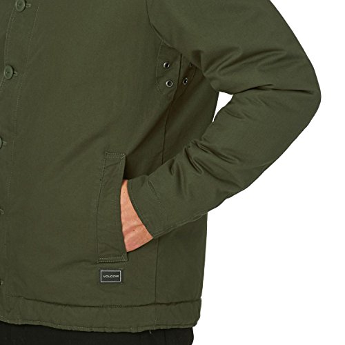 Buy Volcom Men's Delmut Heavyweight Jacket, Military, XXL at Amazon.in