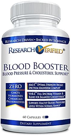 Amazon.com: Research Verified Blood Booster - Blood Support - Hawthorn ...