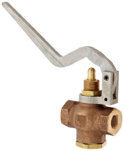 Kingston 305A Series Brass Quick Opening Flow Control Valve, Squeeze ...