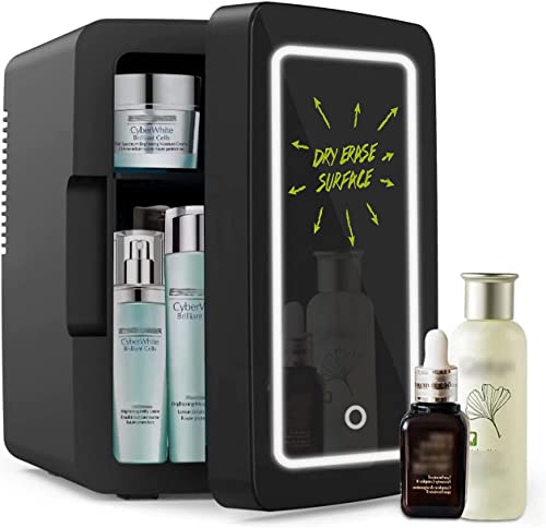 PERSONAL CHILLER 6L Mini Fridge Warm or Cooler – Portable LED Fridge ...