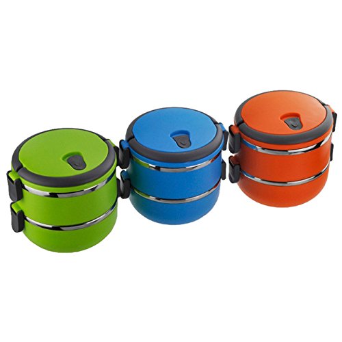 3 Styles Stainless Steel Thermal Bento For Food Storage Container ...