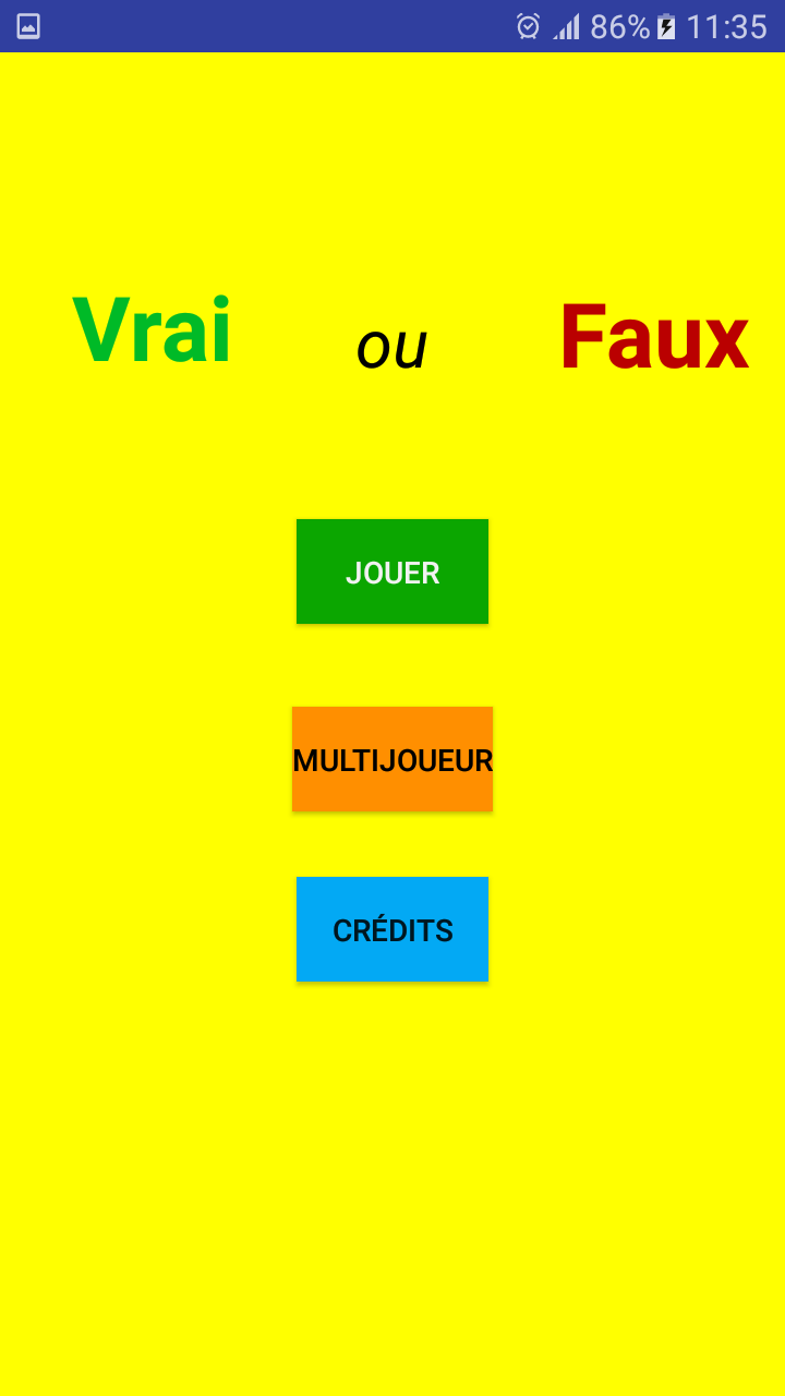 Vrai ou Faux Quiz - App on Amazon Appstore
