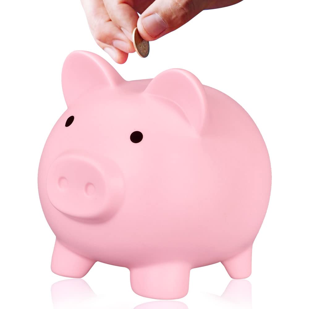 Piggy Bank for Kids,Cute Coin Bank for Boys Girls,Unbreakable Money ...