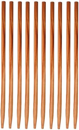 GARDENBASICS Wooden Plant Support Sticks 2 Feet | Hardwood Plant Stakes ...