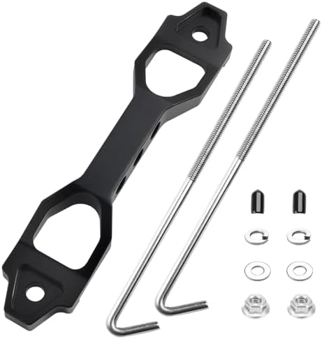 Amazon.com: Battery Hold Down Bracket, Heavy Duty Battery Hold Down ...