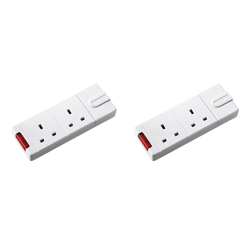 Masterplug TN-MP Two Socket Trailing Socket with Power Indicator ...