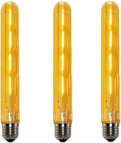 Retro Vintage LED 4w Test Tube Edison Style Filament Bulb Smoked Gold ...